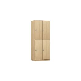 Hoher Garderobenspind Bisley 'Pren' - 4 Abteile | BD24